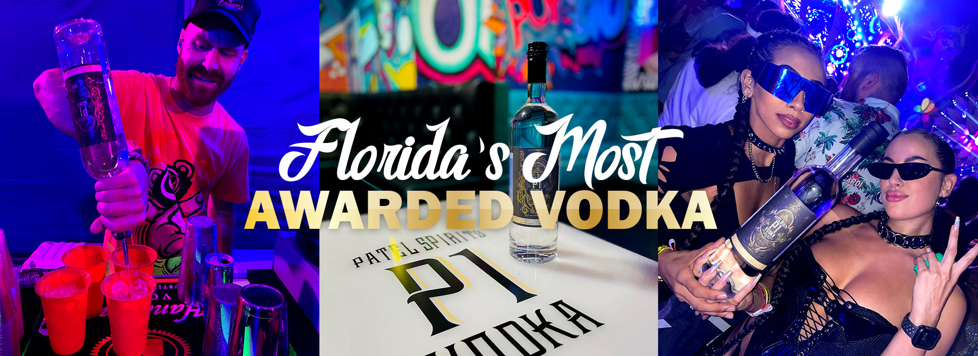 P1 Vodka | Patel Spirits | Smooth. Clean. Premium. Florida Made